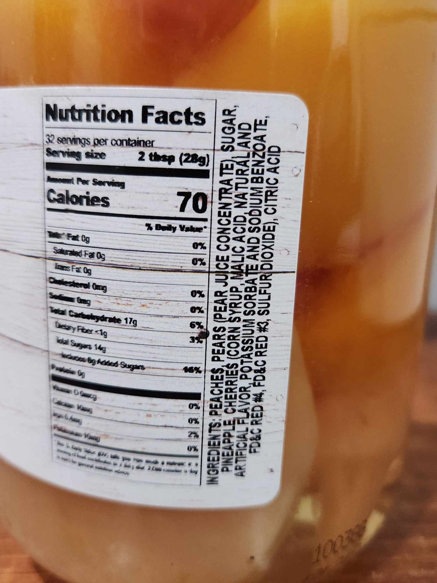 Country Fruit 32 oz Jar – Corey's Pickles