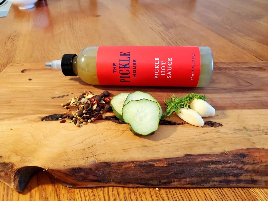 The Pickle House Pickle Hot Sauce 9.5 oz – Corey's Pickles